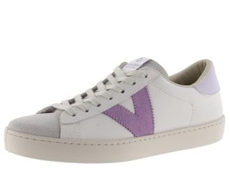 Victoria Low-Top Unisex Berlin Leder & Kontrast-Teile & Spaltleder-Zehe 1126142 für Erwachsene LIRIO 36
