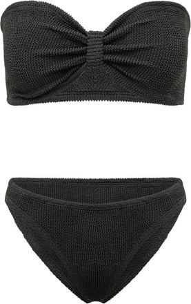 Hunza G Femme, Maillots de bain, Noir, Taille: ONE Size Bikini Bandeau &agrave;