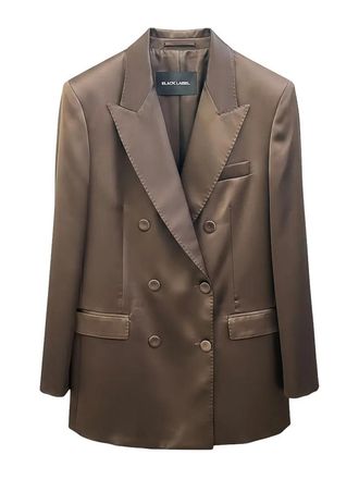 Black Label Blazer - Braun
