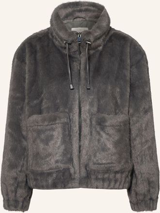 Cat Noir Catnoir Kunstfell-Jacke grau