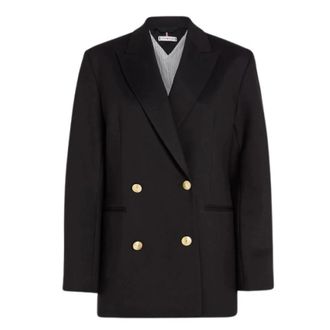 Tommy Hilfiger Oversized Blazer - - Jackets - Damen - Blau - M