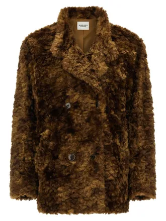 Isabel Marant Jya Coat - Brown
