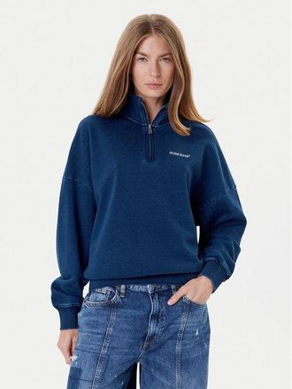 Guess Sweatshirt W5YQ10 KCXQ1 Dunkelblau Regular Fit