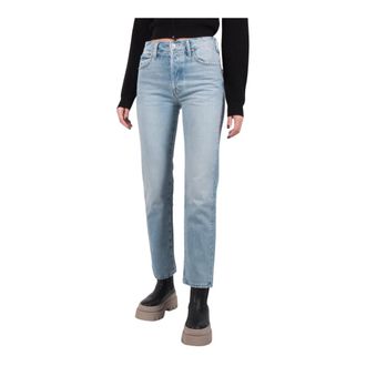 Mother Mother Denim High Wasted Hiker Hover didnt i warn you 10094-313 - 25 - - Jeans - Damen - Blau - W30