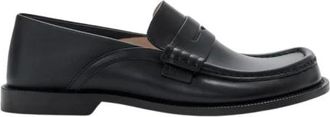 Loewe Homme, Chaussures, Noir, Taille: 44 EU Mocassins Penny en Cuir