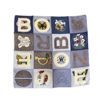 Borbonese Femme, Accessoires, Multicolore, Taille: ONE Size Color Block Foulard 90x90 Twill de Soie