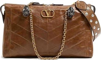 Valentino Garavani Schultertasche - Gr&uuml;n