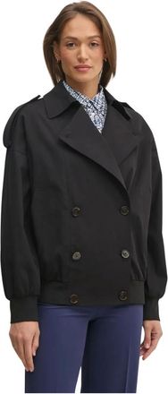 Mos Mosh MOS Mosh, Femme, Manteaux, Noir, Taille: 38 FR Zabi Trench Bomber Jacket
