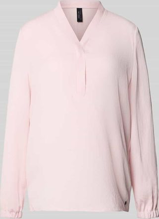 Marc Cain Regular Fit Bluse mit V-Ausschnitt