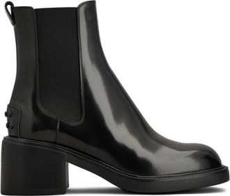 Tod's Femme, Chaussures, Noir, Taille: 40 EU Gomma T60 Chelsea Bottes