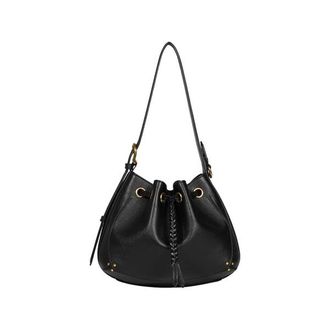 Jerome Dreyfuss Sac &eacute;paule uni en cuir
