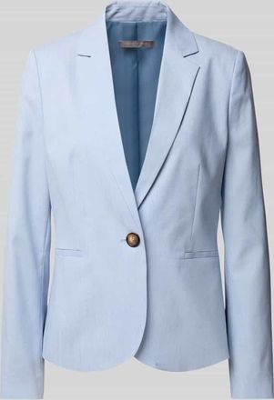 Christian Berg Regular Fit Blazer aus Baumwoll-Mix mit Leinen-Anteil