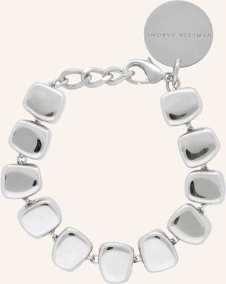 Vanessa Baroni Vanessa Baroni Armband Mini Organic Shaped Bracelet Snow Green Marble By Glambou silber