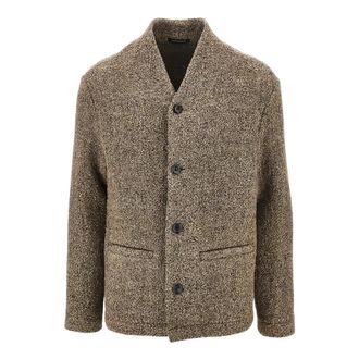 Emporio Armani Blazer O1025 - Homme - Pulls - Beige - Taille: L