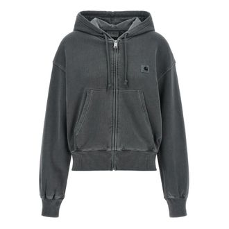 Carhartt Work in Progress Femme, Sweatshirts et sweats &agrave; capuche, Gris, Taille: 38 FR SweaT-shirt z kapturem Nelson