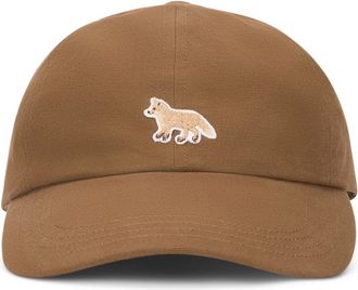 Maison Kitsun&eacute; Homme, Accessoires, Brun, Taille: ONE Size Baby Fox Cap