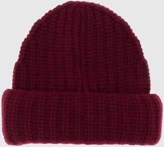 Lisa Yang Bonnet beanie 100% cachemire c&ocirc;tel&eacute; avec revers