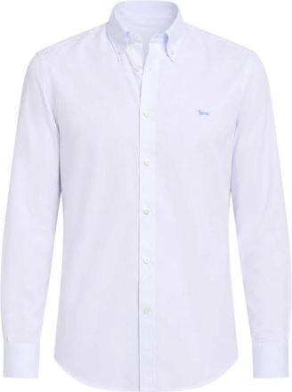 Harmont & Blaine Homme, Chemises, Blanc, Taille: 4XL Chemise Casual en Coton