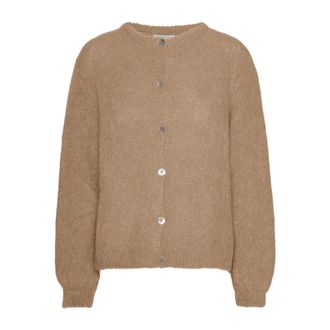 Americandreams Susan Cardigan - - Knitwear - Damen - Braun - M