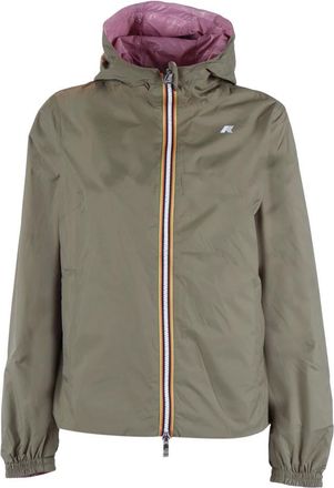 K-Way Femme, Vestes, Vert, Taille: 38 FR LIL 2.0 Plus.2 Reversible Jacket