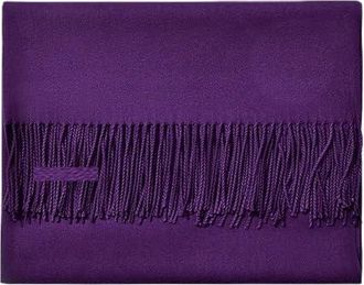 GFM châle à texture cachemire pour lautomne et lhiver 1601-S1-violet Foncé (FS-P-1601-GHJMN)