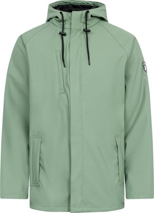 Derbe Passby Plain Herren Regenjacke, Größe:M, Farbe:hedge green