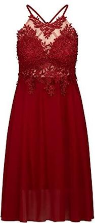 Apart Fashion Robes de Cocktail, Bordeaux, S Femme