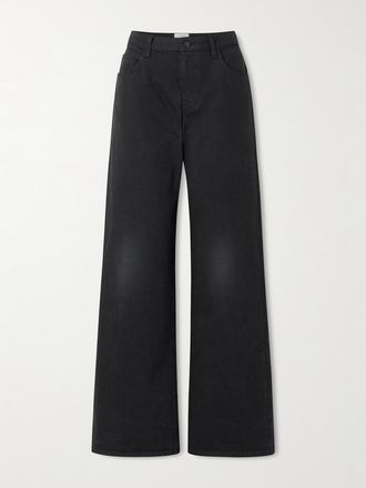 The Row Jean Droit Taille Mi-haute Eglitta - Noir