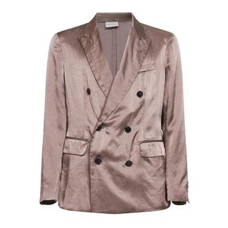 Dries Van Noten Doppelreihiger Blazer - - Jackets - Herren - Rosa - M
