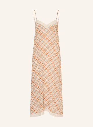 Eres Eres Neglig&eacute; Tartan Aus Seide beige