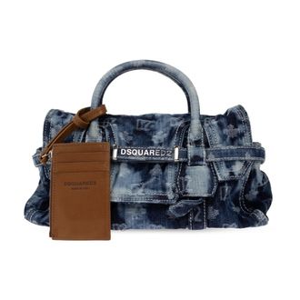 Dsquared2 Twin Bag - Femme - Sacs - Bleu - Taille: ONE Size