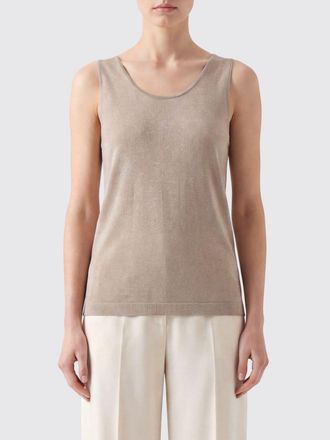 Brunello Cucinelli Top Femme couleur Marron