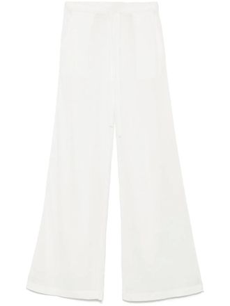P.A.R.O.S.H. pantalon en maille fine - Blanc
