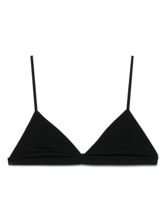 BASERANGE soutien-gorge &agrave; bonnets triangles - Noir