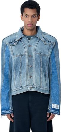 Gallery Dept. Homme, Vestes, Bleu, Taille: XL Panelled Denim Jacket