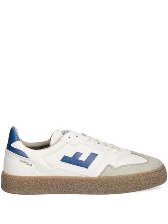 Flamingos baskets Burela en cuir à détail de logo - Tons neutres