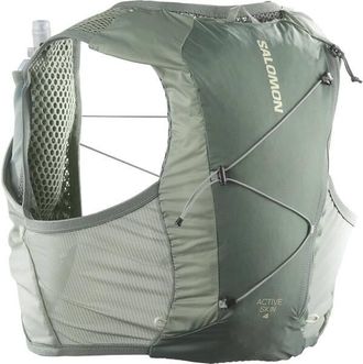 Salomon Rucksack ACTIVE SKIN 4 SET Laurel Wreath/Lily Pad