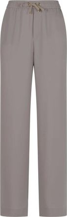 Herno Femme, Pantalons, Beige, Taille: 42 FR Straight Pantalons