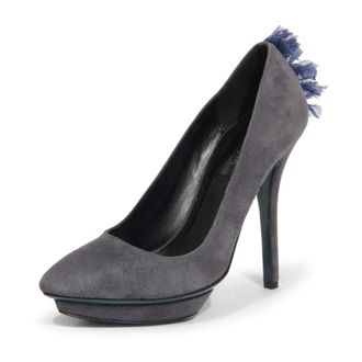 Patrizia Pepe Wildlederpumps - - Shoes - Damen - Blau - 37 EU