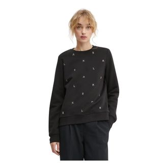 Karl Lagerfeld SweaT-shirt - Femme - Sweatshirts et sweats &agrave; capuche - Noir - Taille: 36 FR