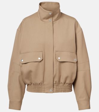 Proenza Schouler Veste Aviva en laine m&eacute;lang&eacute;e