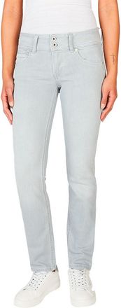Pepe Jeans London Damen Slim Jeans Lw Jeans, Blau (Denim-UI7), 30W / 30L, Blau (Denim-ui7), 30 W/30 L