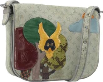 Louis Vuitton Sac bandouli&egrave;re Monogram Mini Canvas Pre-owned - Femme - Pre-owned - Gris - Taille: ONE Size