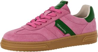 Tamaris Damen Sneaker Low, rosa, 41 EU