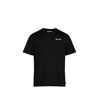 Gertrude T-shirt Leonstripe droit col rond imprim&eacute; en coton