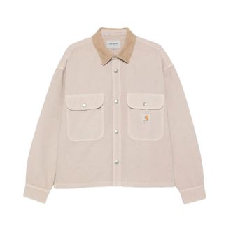 Carhartt Work in Progress Homme, Chemises, Beige, Taille: M Prescott Shirt Jac