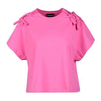 Emporio Armani Femme, Tops, Rose, Taille: 38 FR Tshirt