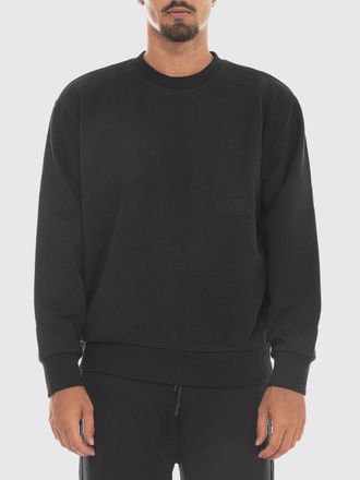 HUGO BOSS Regular-Fit Sweatshirt aus Baumwollmischung mit Rundhalsausschnitt