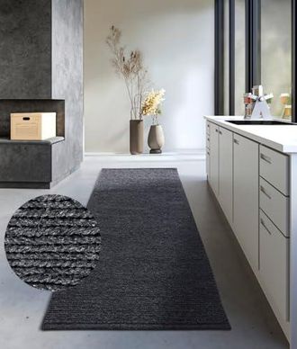 Villeroy & Boch Wollteppich Francois - Natur Wohnzimmerteppich - Handgewebt & Nat&uuml;rlich - Boho Teppich Wolle f&uuml;r Wohnzimmer, Schlafzimmer, Esszimmer, Flur, K&uuml;che - An