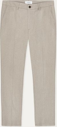 Les Deux Baumwollhose Como mit Stretch in Woll-Optik, Regular Fit in
